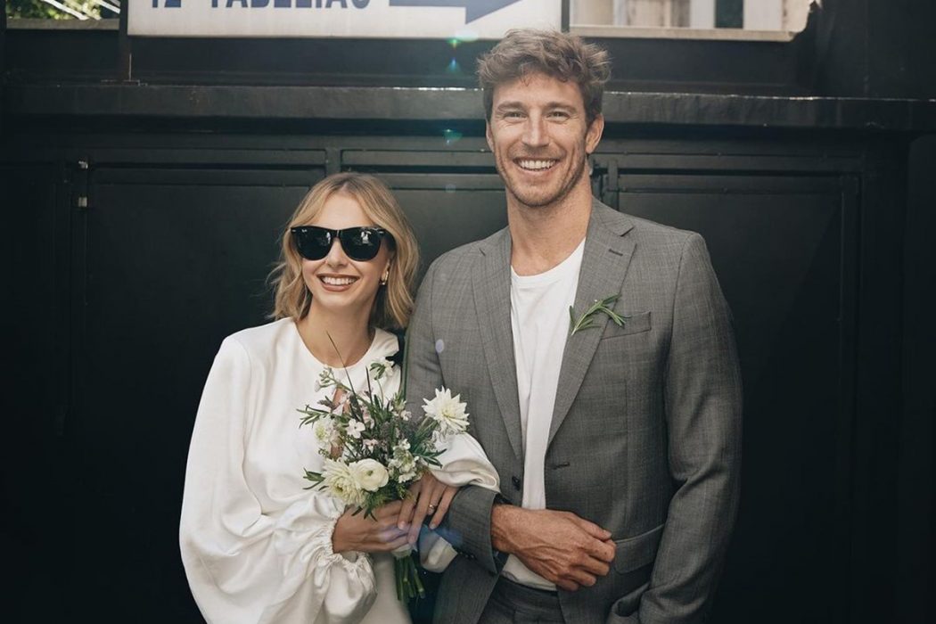 Isa Scherer abre álbum de fotos do casamento com Rodrigo Calazans