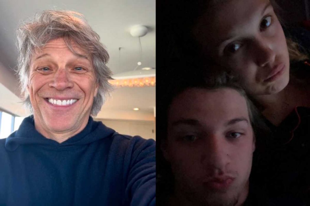 Jon Bon Jovi apoia noivado do filho com Millie Bobby Brown