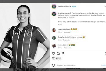 Paula Borgo, ex-atleta da Seleção Brasileira de vôlei, morre aos 29 anos