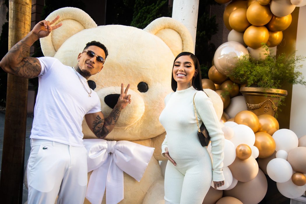 Mirella e Dynho Alves fazem Chá Revelação luxuoso