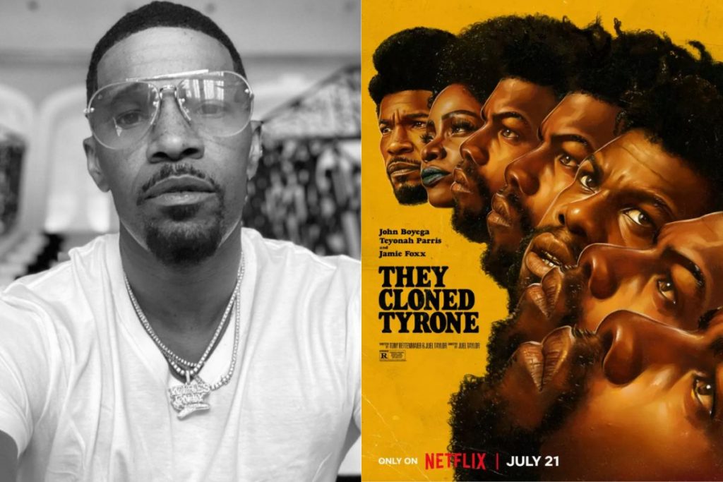 Em recuperação, Jamie Foxx divulga filme e preocupa fãs - OFuxico