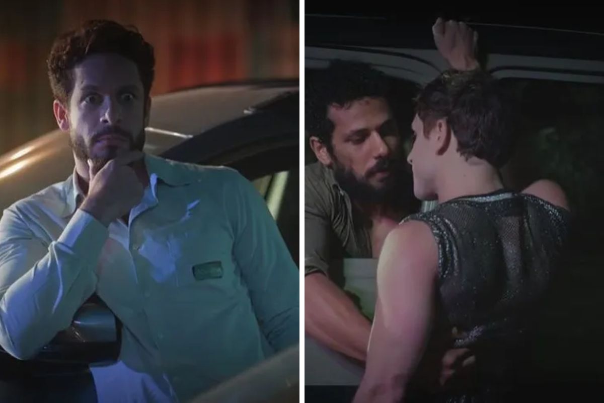 Terra e Paixão: Kelvin e Ramiro são pegos durante pegação ardente
