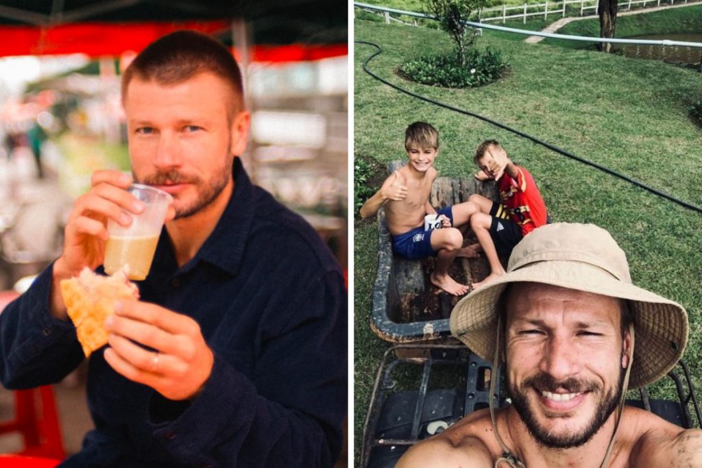 Rodrigo Hilbert posa com filhos gêmeos e revela procedimento estético