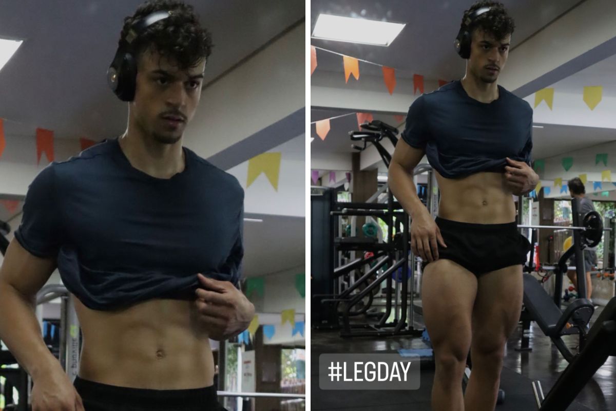 Filho de Carla Perez e Xanddy mostra músculos e impressiona - OFuxico