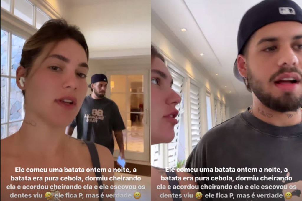 Virgínia reclama de mau cheiro de Zé Felipe: ‘Ele fica p’ - OFuxico