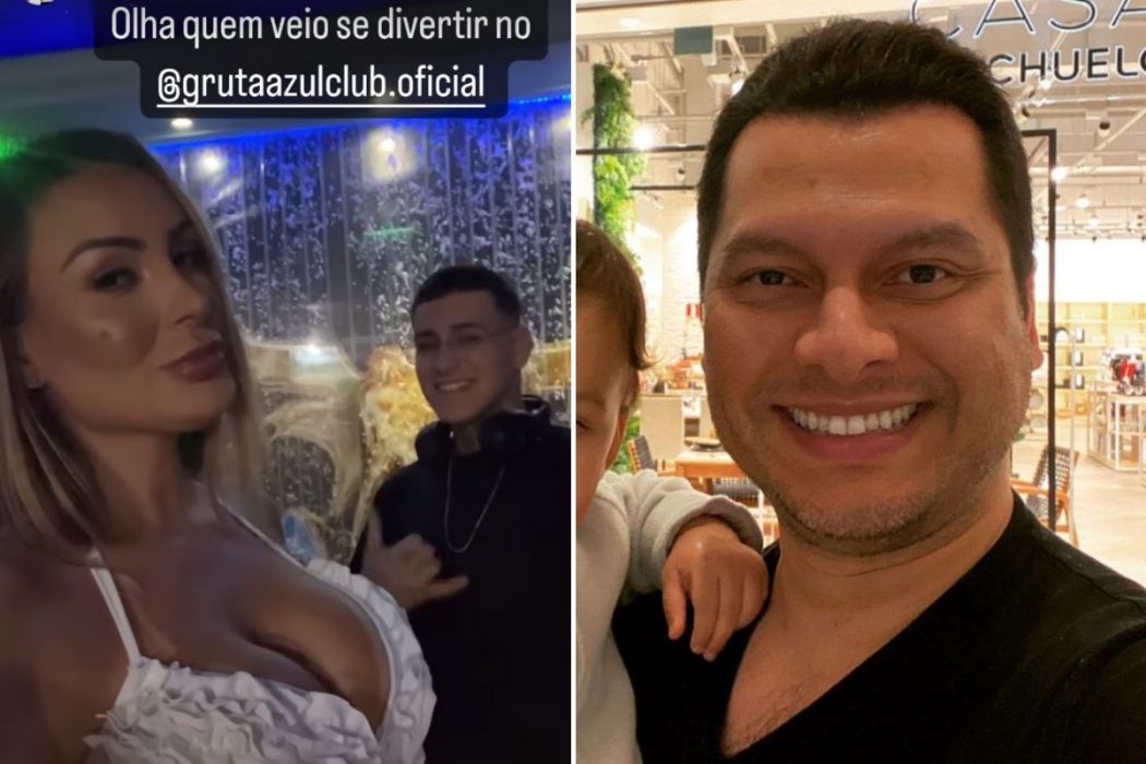 Andressa Urach leva filho à boate e ex a detona: 'Agressão à sociedade'