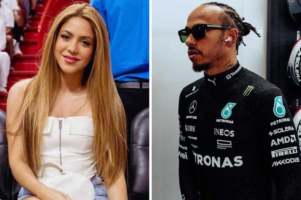 Shakira e Lewis Hamilton se encontraram na casa dela três vezes