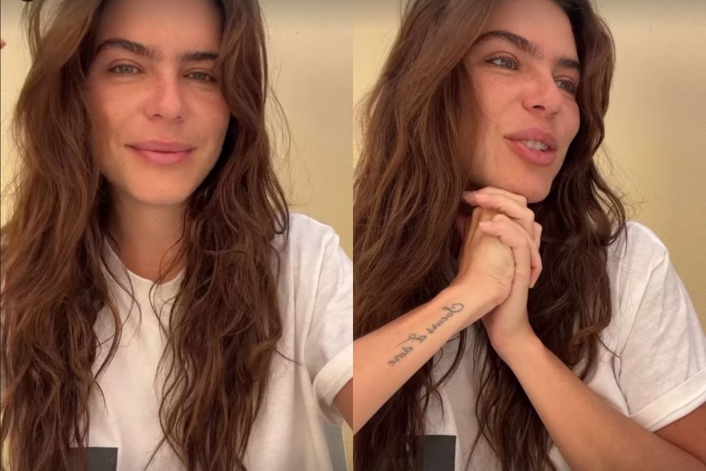 Mariana Goldfarb mostra corpão, frente e verso, de biquíni. Veja!