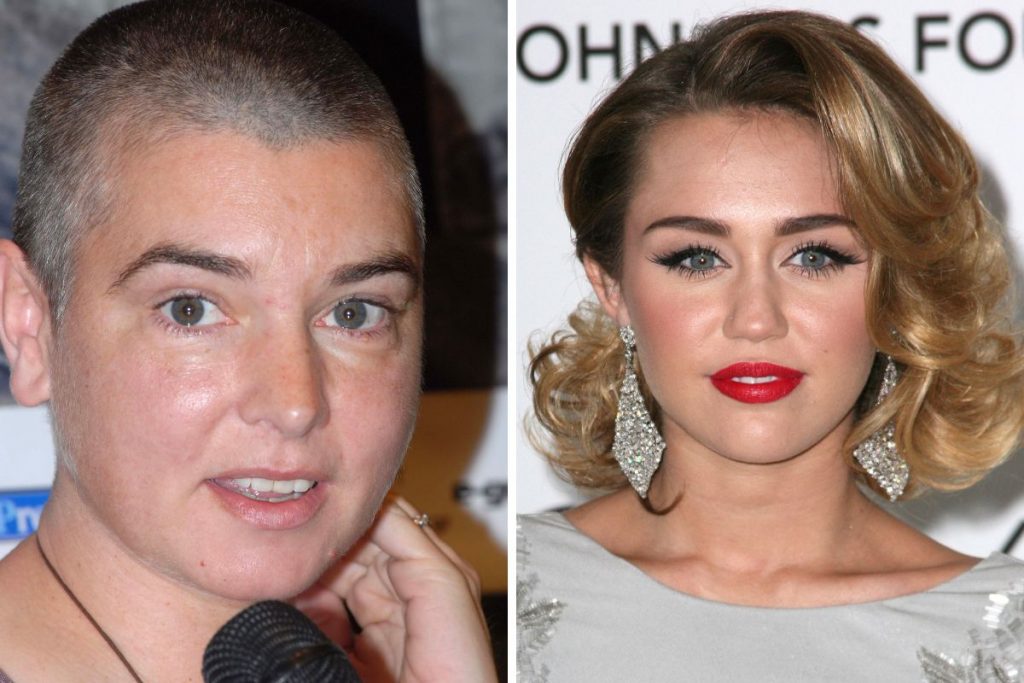 Carta de Sinead O'Connor para Miley Cyrus vem à tona após morte
