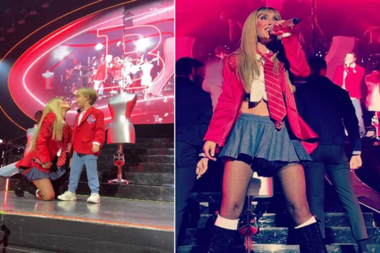 Anahí revela o momento que mais a emociona na turnê do RBD. Confira!