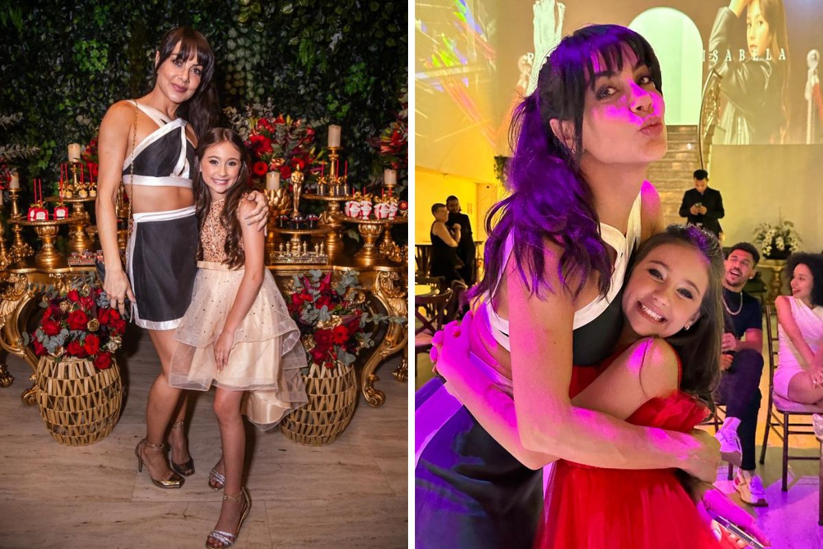 Isabela Alelaf comemora 11 anos e recebe elenco de A Infância de Romeu ...