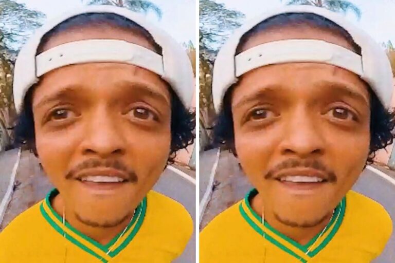 Bruno Mars prova que tem energia brasileira em foto inusitada. Veja!