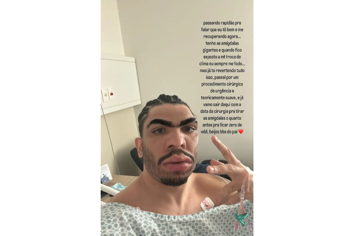 Igão, do ‘PodPah’, passa por cirurgia de emergência