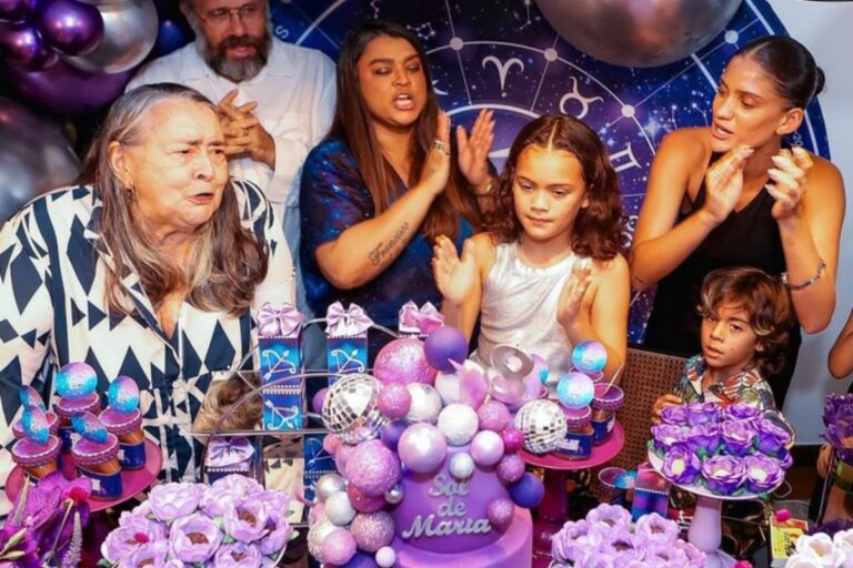 Preta Gil mostra Festa dos Signos da neta e encanta - OFuxico