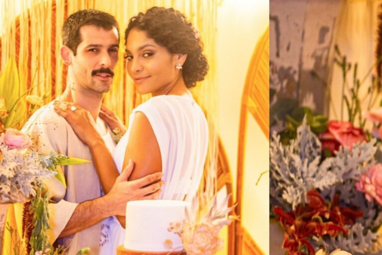 Barbara Reis mostra fotos do casamento com Raphael Najan - OFuxico