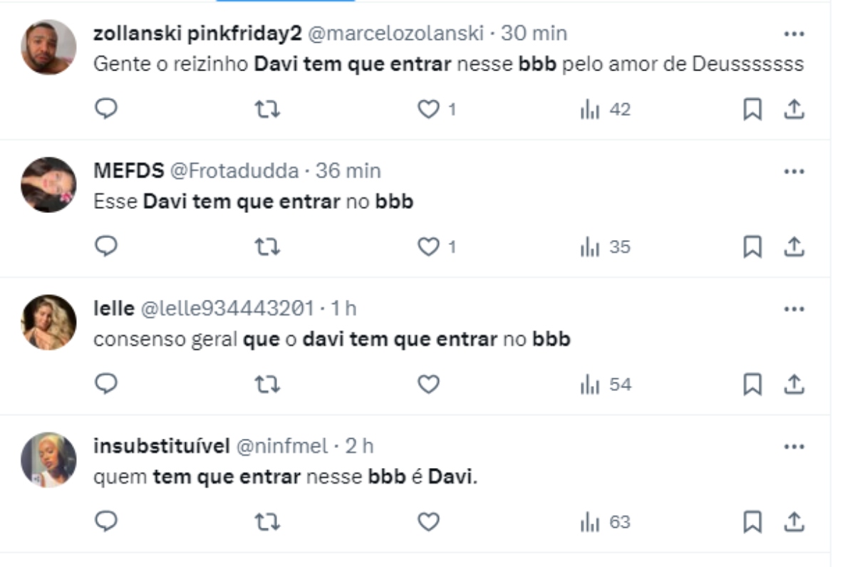 BBB24: O que faz de Davi um fenômeno no Puxadinho?