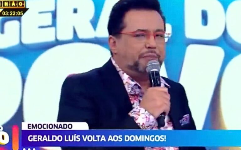 Geraldo Luís estreia na Rede TV com audiência inferior a 1 ponto - OFuxico