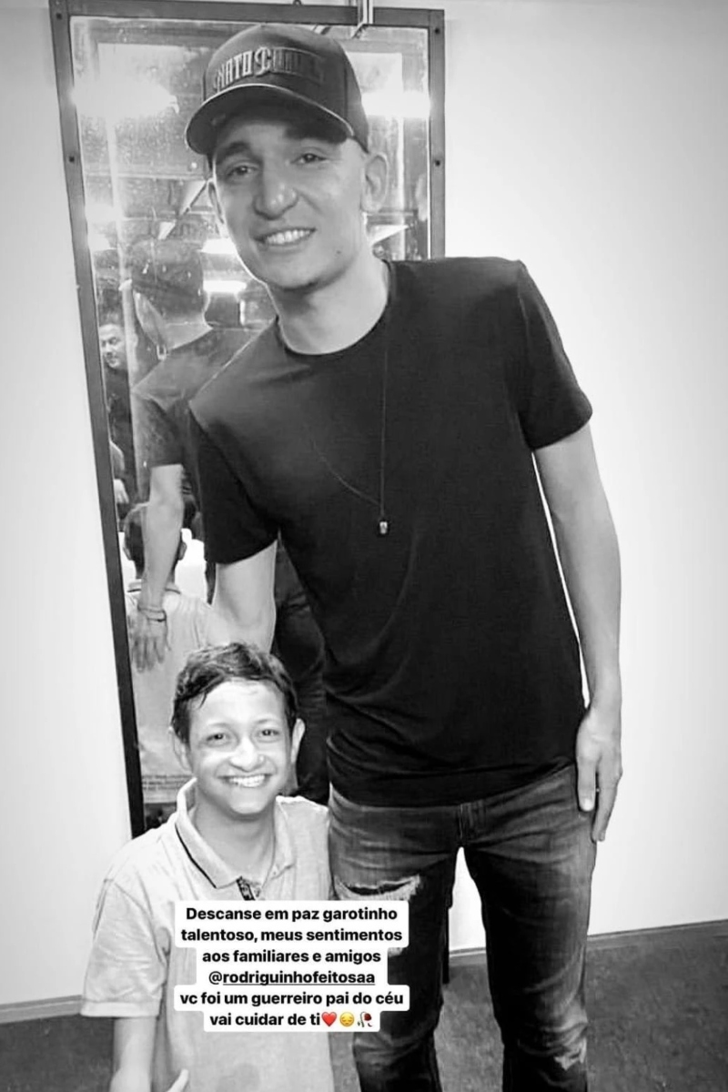 Morre Rodriguinho Feitosa, aos 17 anos. Saiba quem era ele!