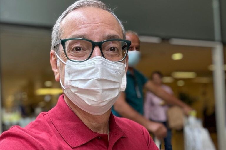 José Roberto Burnier comemora alta de hospital após infarto - OFuxico