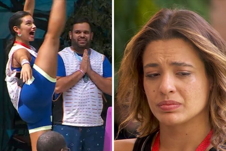 BBB 24: Michel distribui colares do monstro para Beatriz e Alane - OFuxico