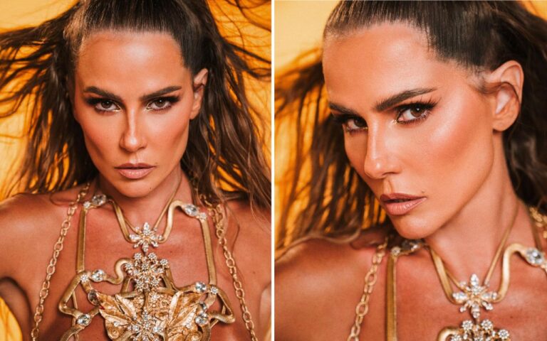 Deborah Secco posa linda, musa e com carão para o Carnaval - OFuxico