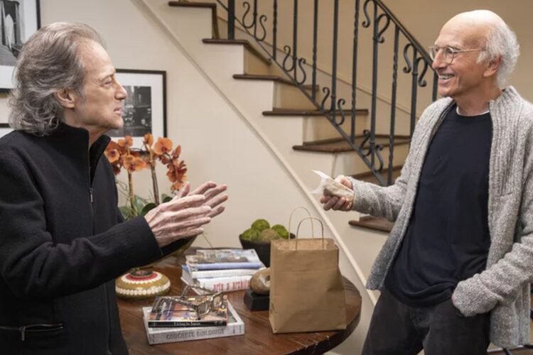 Larry David presta homenagem a Richard Lewis