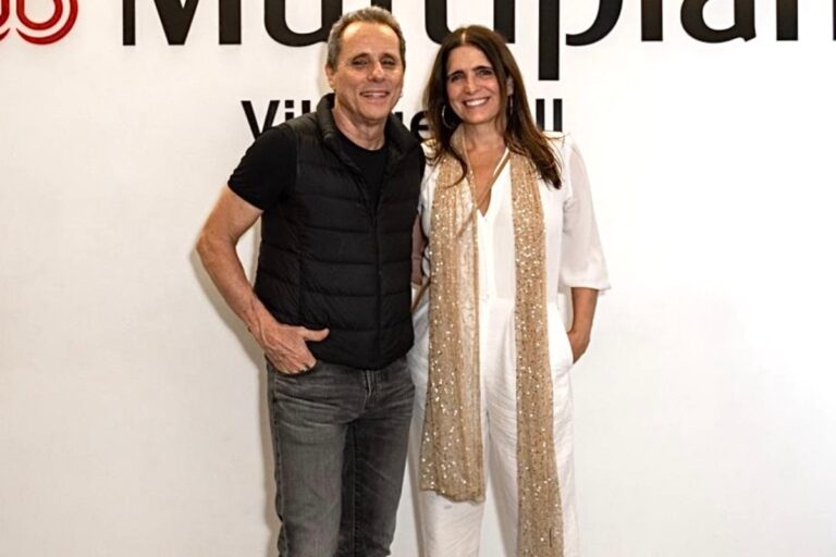 Malu Mader faz rara aparição em show do marido, Tony Bellotto