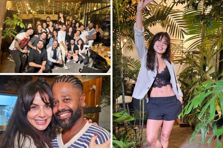 Lis Luciddi comemora aniversário com amigos - OFuxico