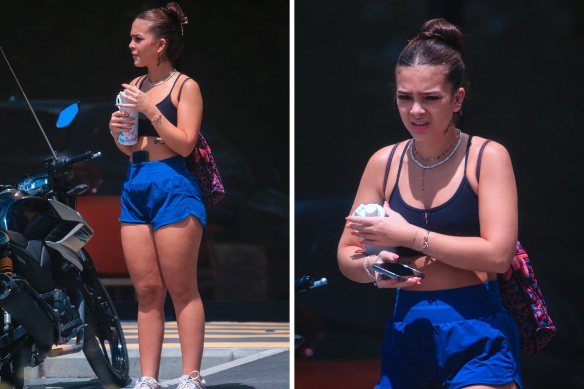 Mel Maia é flagrada deixando academia a bordo de carro de luxo - OFuxico