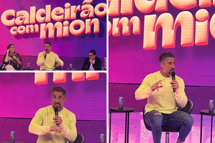 Caldeirão: Marcos Mion apresenta novo cenário - OFuxico