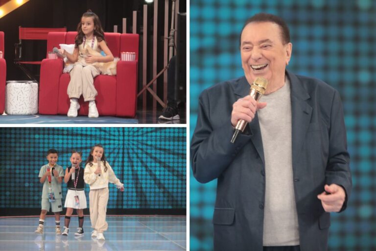 Neta de Raul Gil estreia em quadro da TV - OFuxico