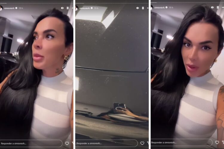 Kamila Simioni diz que foi atacada por homem de muletas: 'Plantei a mão ...