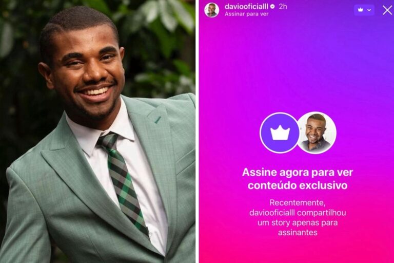 Davi quer que fãs paguem por acesso a conteúdo exclusivo