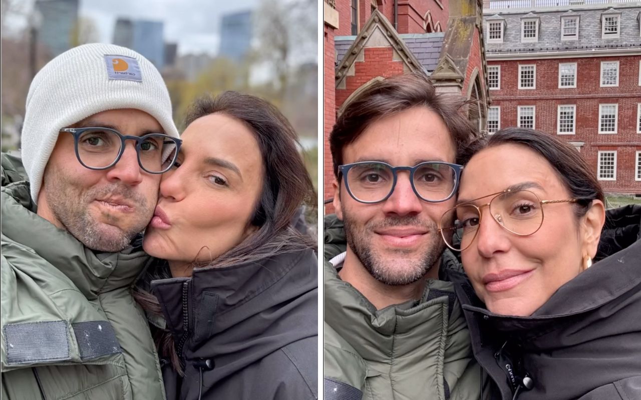 Ivete Sangalo e Daniel Cady: Álbum de fotos fofas em Boston- OFuxico