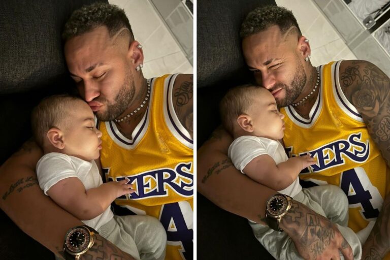 Neymar mostra toda fofura de Mavie em clique - OFuxico