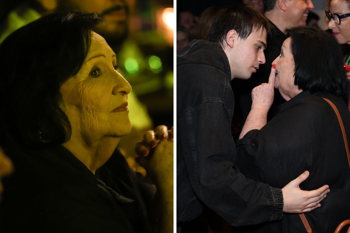 Dona Déa Lúcia assiste a show de Dani Flomin no Rio - OFuxico