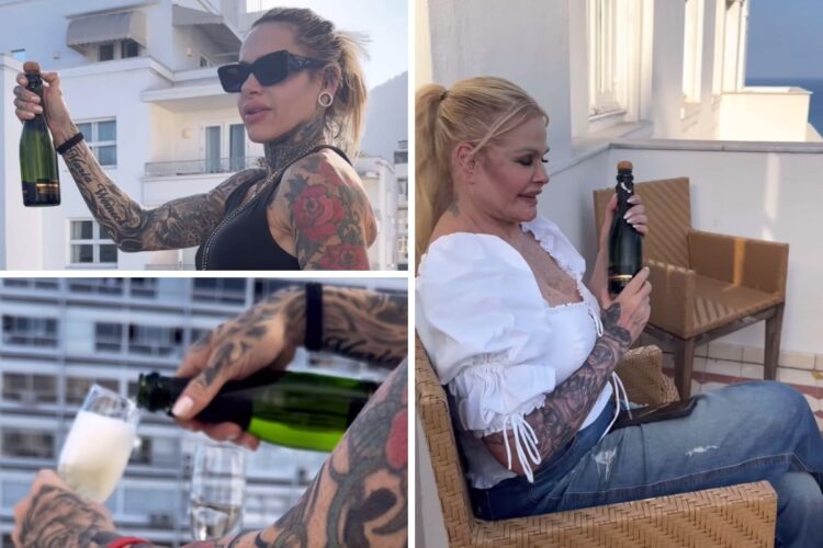 Monique Evans e Cacá Werneck mostram 'noite de núpcias' - OFuxico