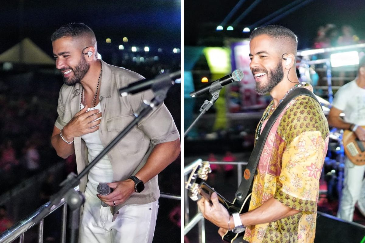 Mari Gonzalez curte show de Pipo Marques, seu suposto affair - OFuxico