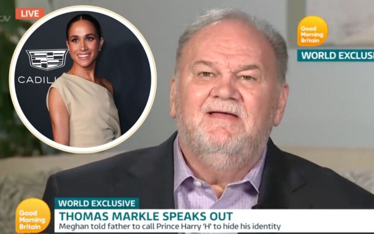 Thomas Markle implora a Meghan Markle para conhecer os netos- OFuxico