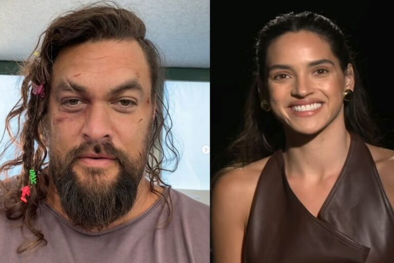 Jason Momoa e Adria Arjona: Romance vai de vento em popa