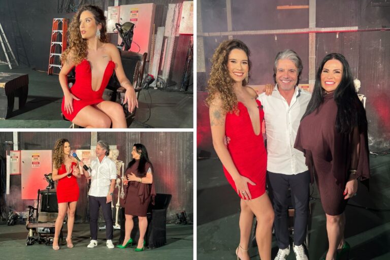 Solange Gomes e a filha, Stephanie, se divertem com João Kleber - OFuxico