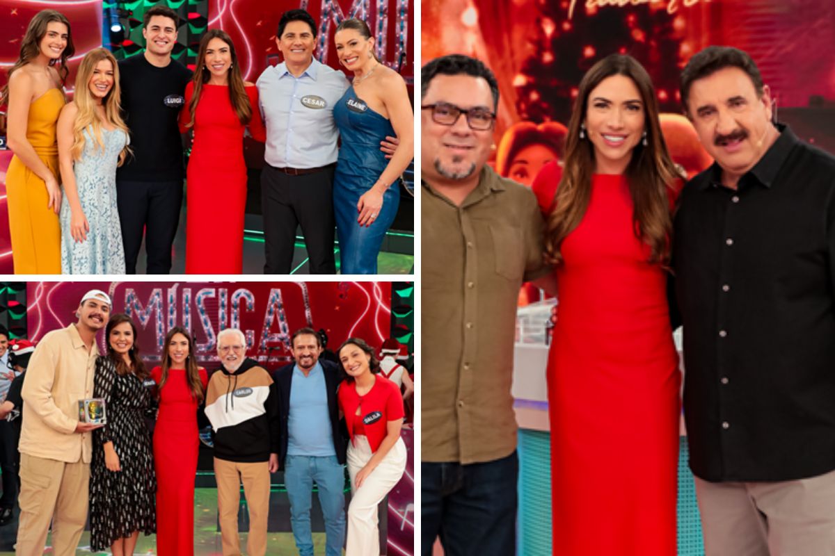 Patricia Abravanel comanda Programa Silvio Santos de Natal - OFuxico