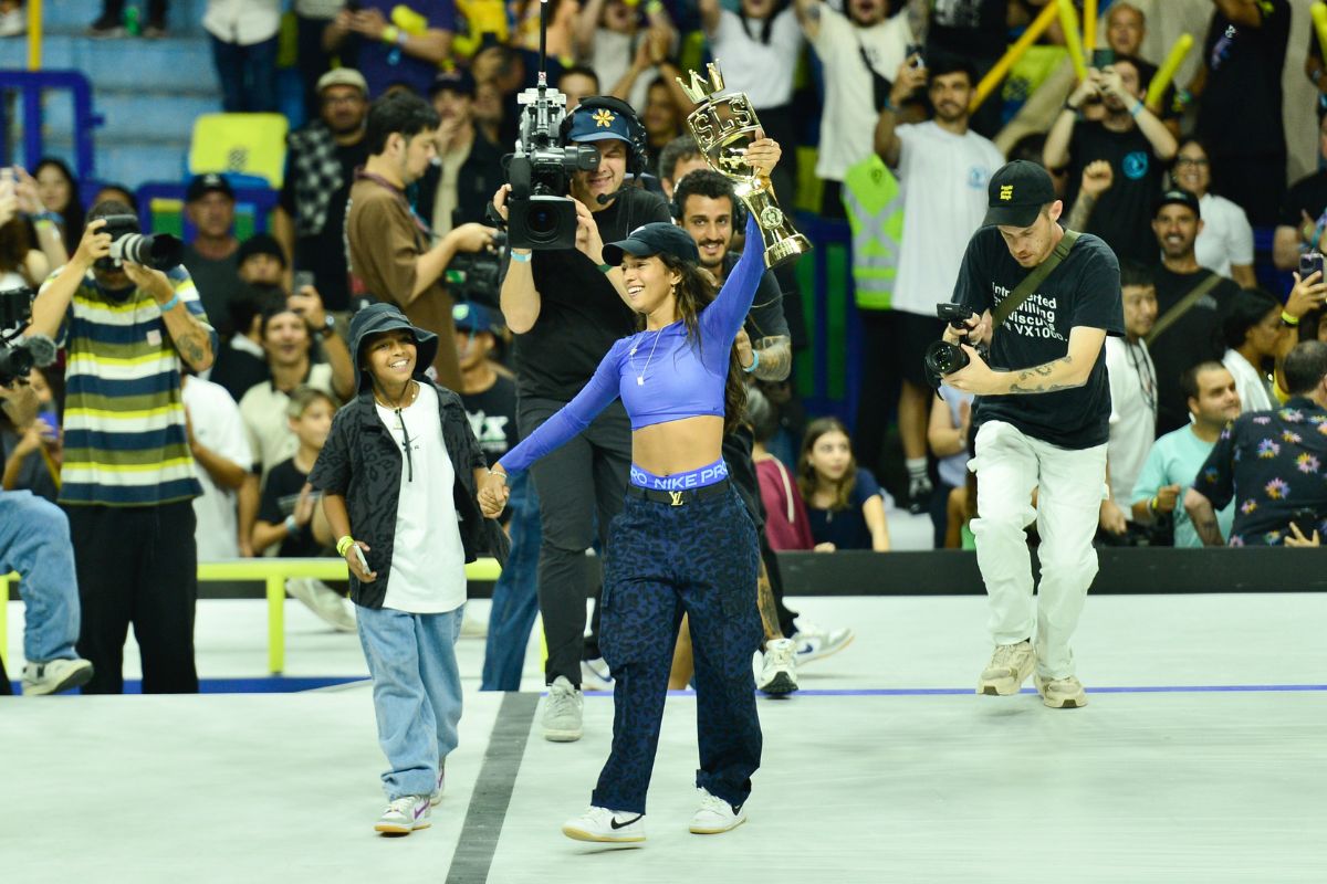 Rayssa Leal é tricampeã mundial do SLS Super Crown - OFuxico