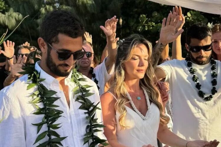 Ex-BBB Lucas Chumbo se casa no Havaí em cerimônia intimista - OFuxico