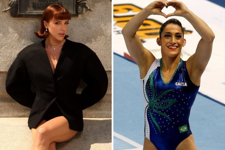 Alice Wegmann relembra passado ao lado de Daniele Hypolito