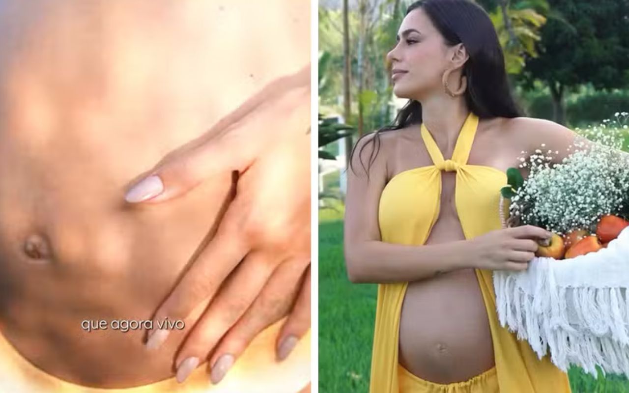 Bruna Biancardi exibe barriga da segunda gravidez e encanta - OFuxico