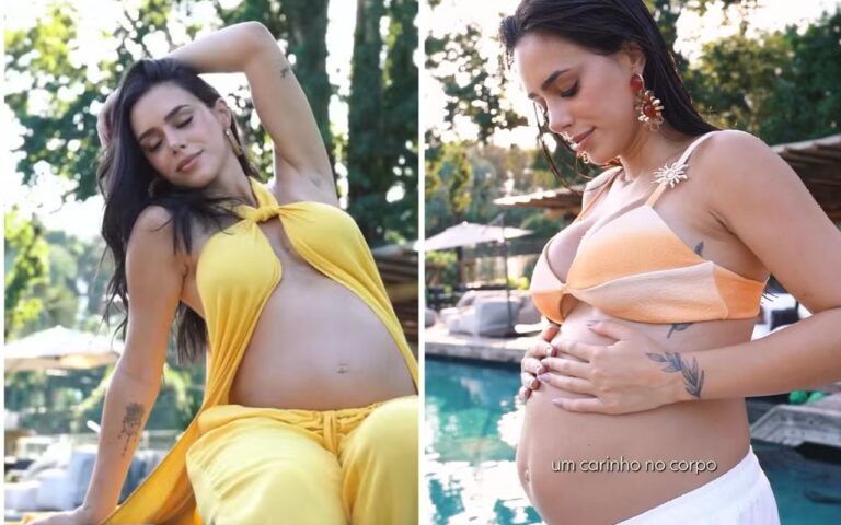 Bruna Biancardi exibe barriga da segunda gravidez e encanta - OFuxico