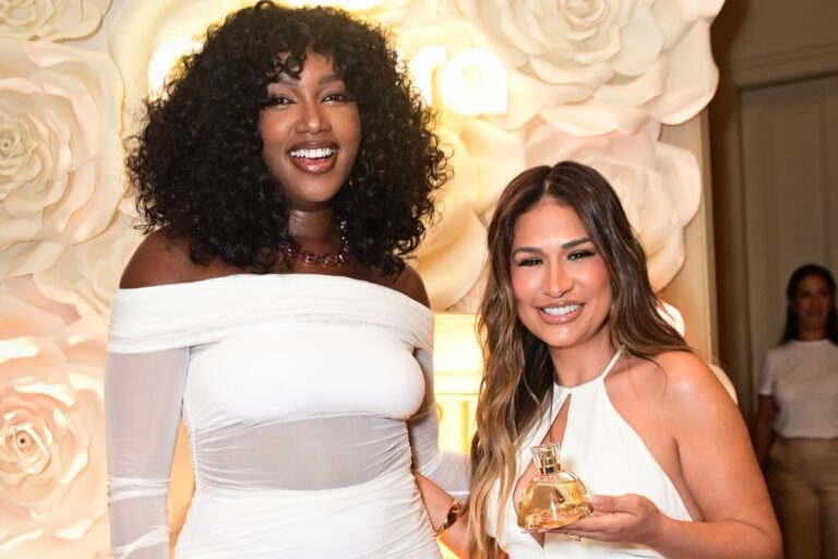 IZA e Simone Mendes prestigiam lançamento de novo perfume - OFuxico