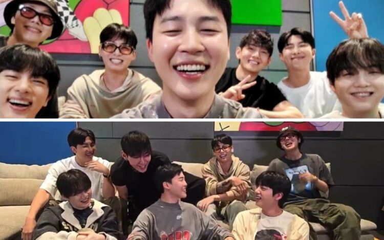 V do BTS deixa o exército, faz live e surpreende com música brasileira ...