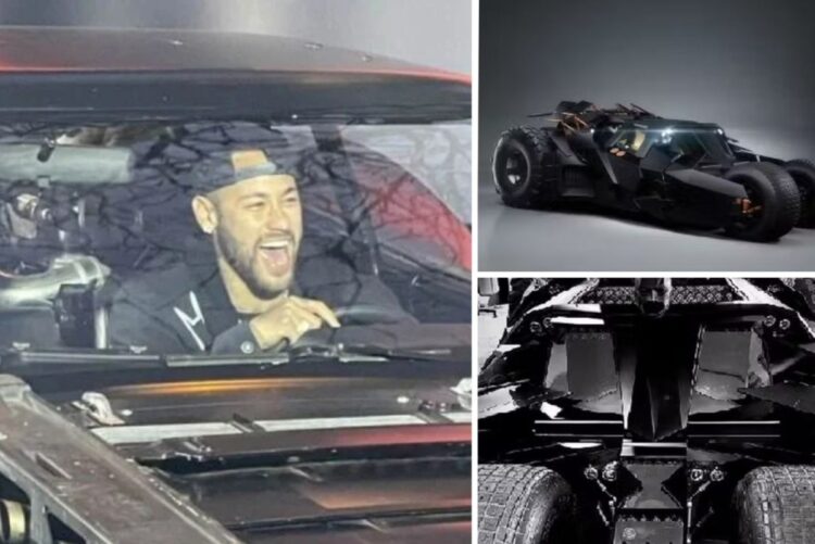 Neymar desembolsa R$ 8,3 milhões para ter réplica do Batmóvel - OFuxico